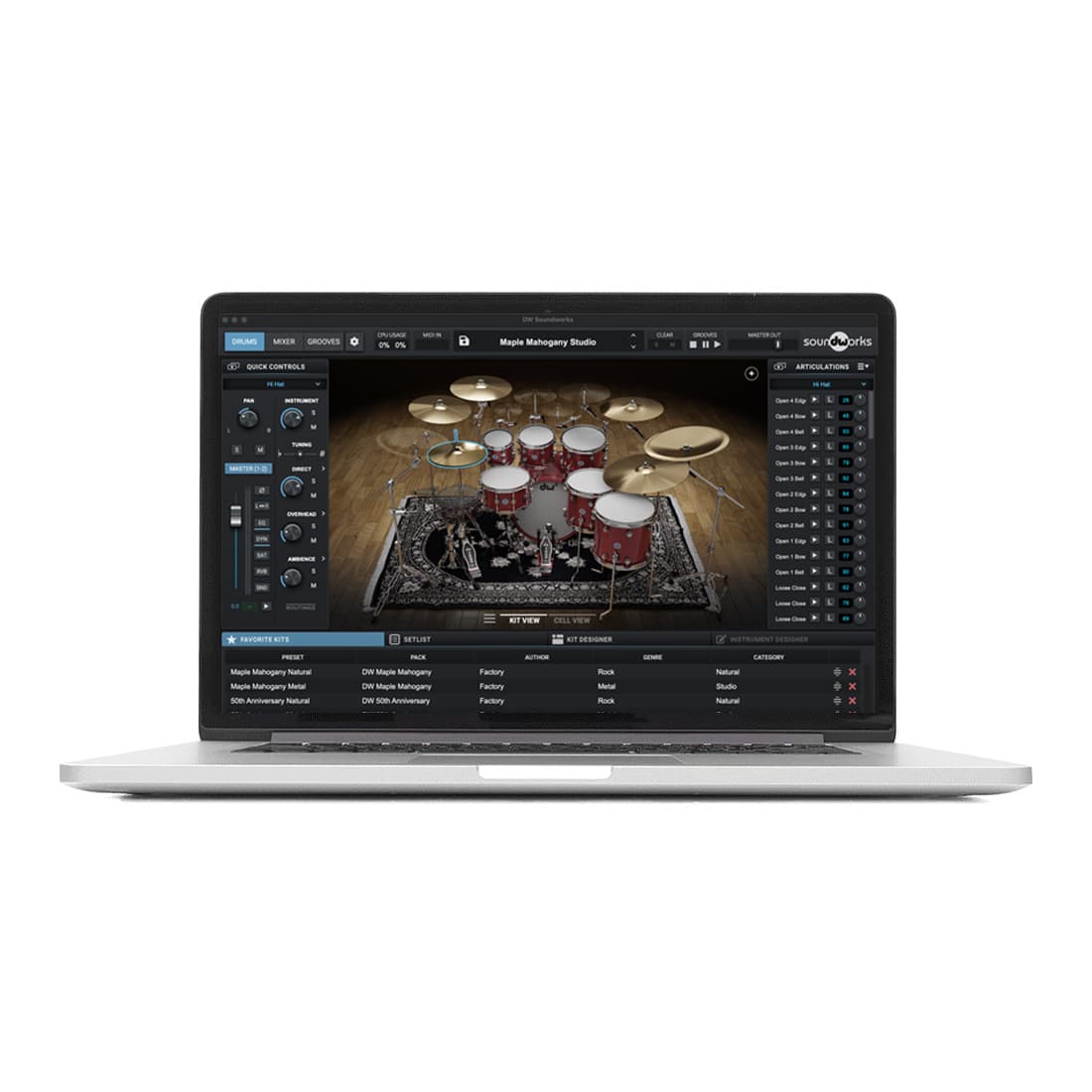 Software | Drum Workshop Inc.