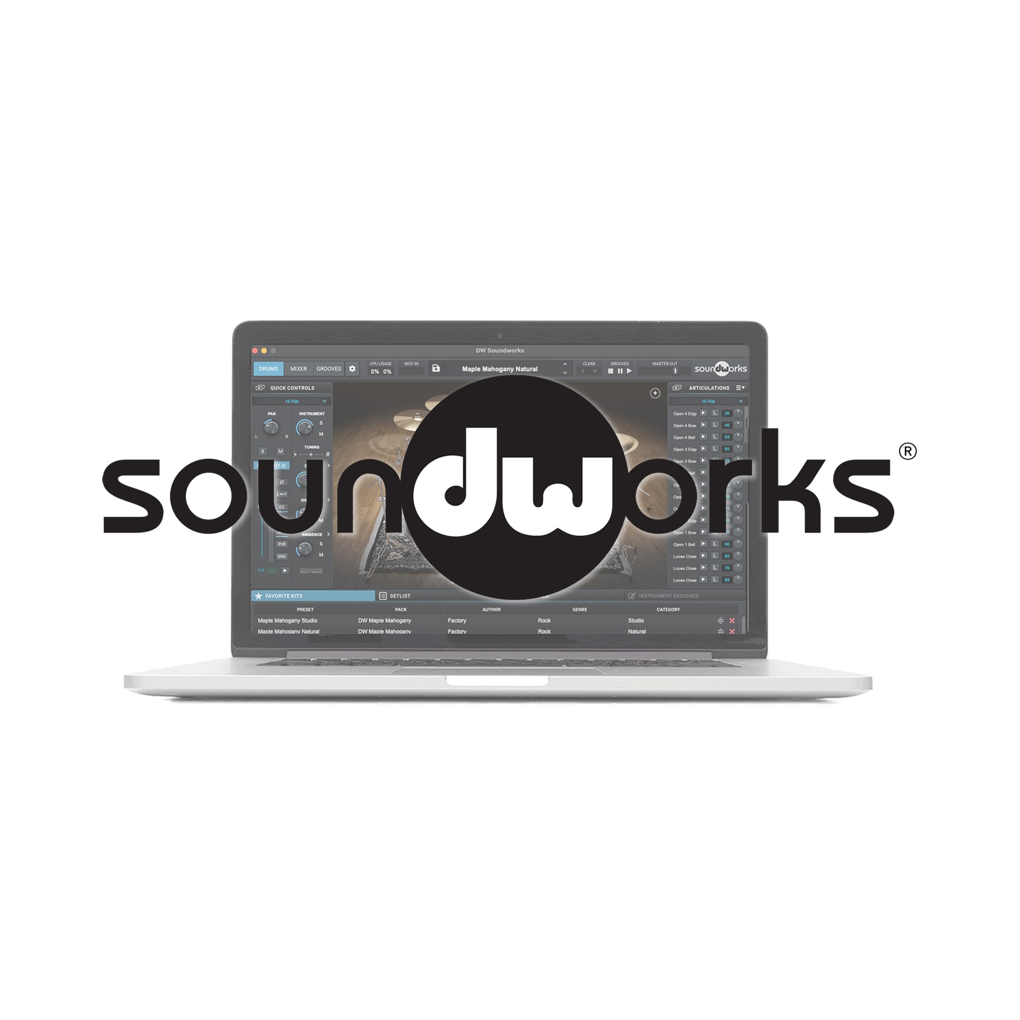 Software | Drum Workshop Inc.